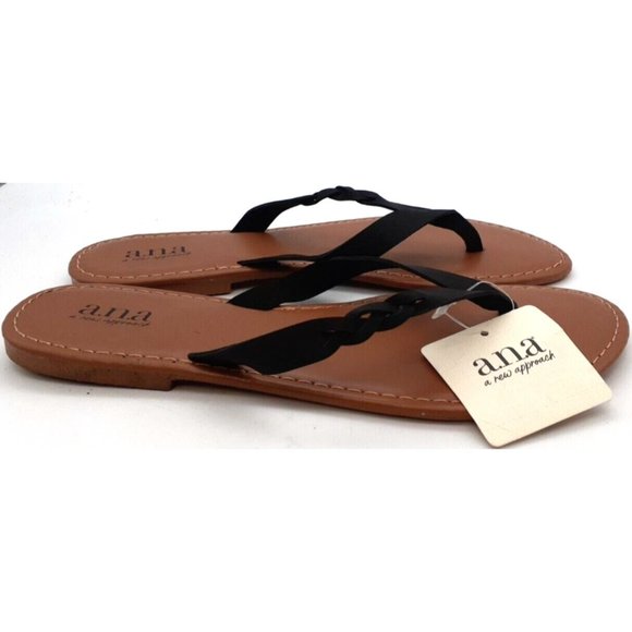 a.n.a | Shoes | Ana A New Approach Womens Braided Thongsandals Size7 ...